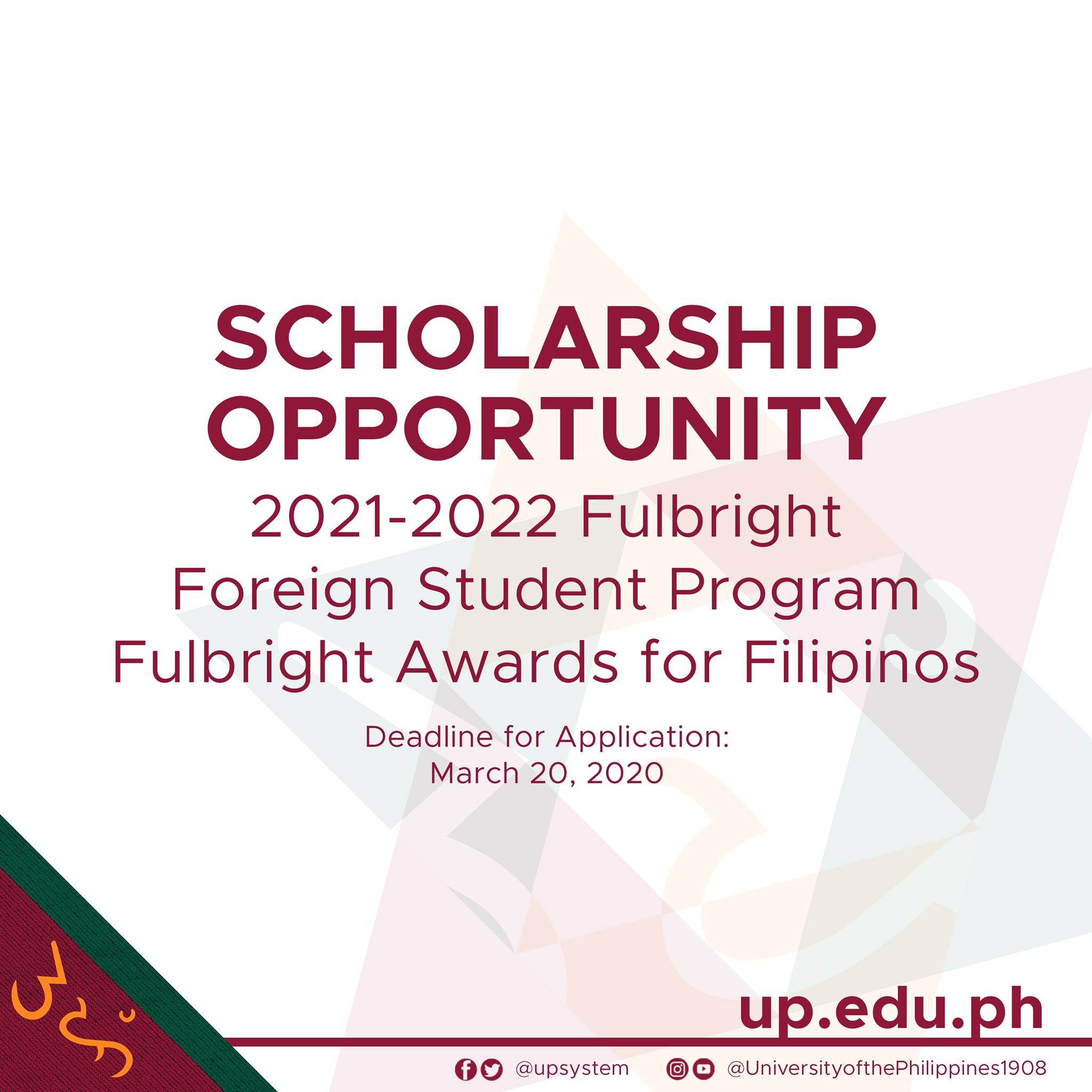 Fulbright Foreign Student Program Offers Scholarship Opportunity ...